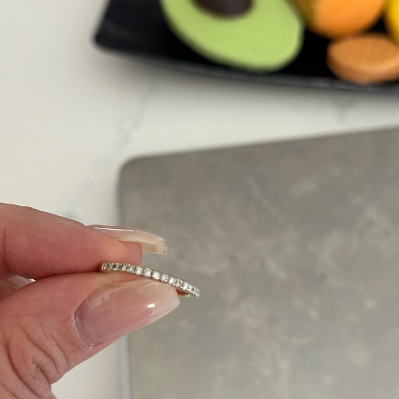 Jewelry | 1k Solid Gold Natural Diamond Ring | Poshmark